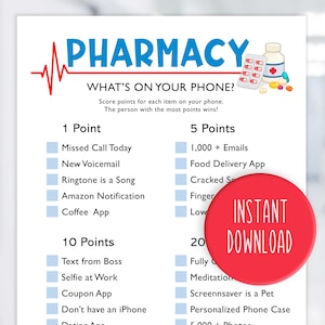 Pharmacy Game - Pharmacy Phone Game - Pharmacy Tech Game - Pharmacy ...