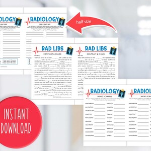 Radiology Game Bundle | Radiology Game | Rad Tech Game | Rad Tech ...