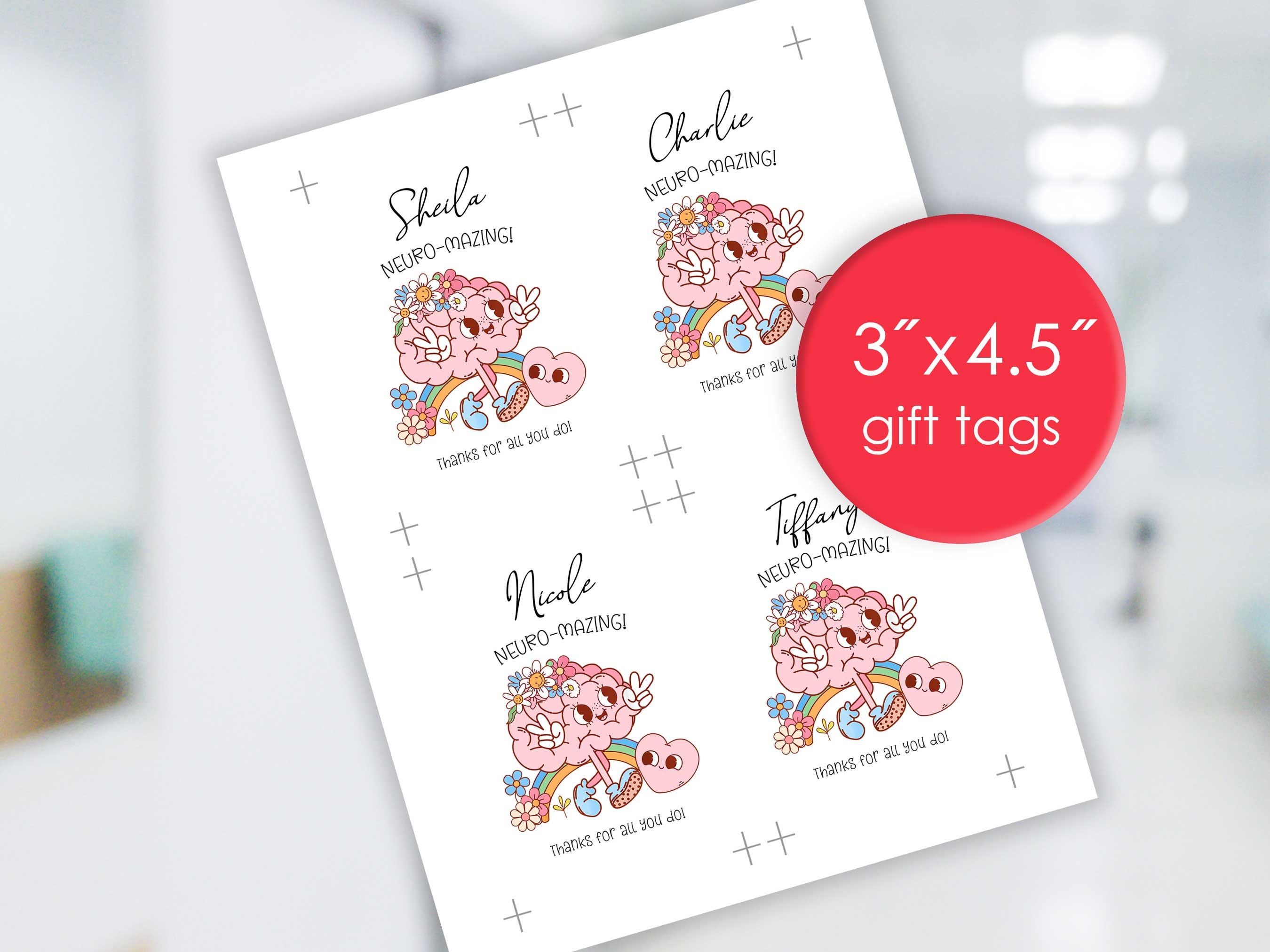 Neuro Nurse Card - Neurology Nurse Card - Neuro Thank You Card - Neuro ...