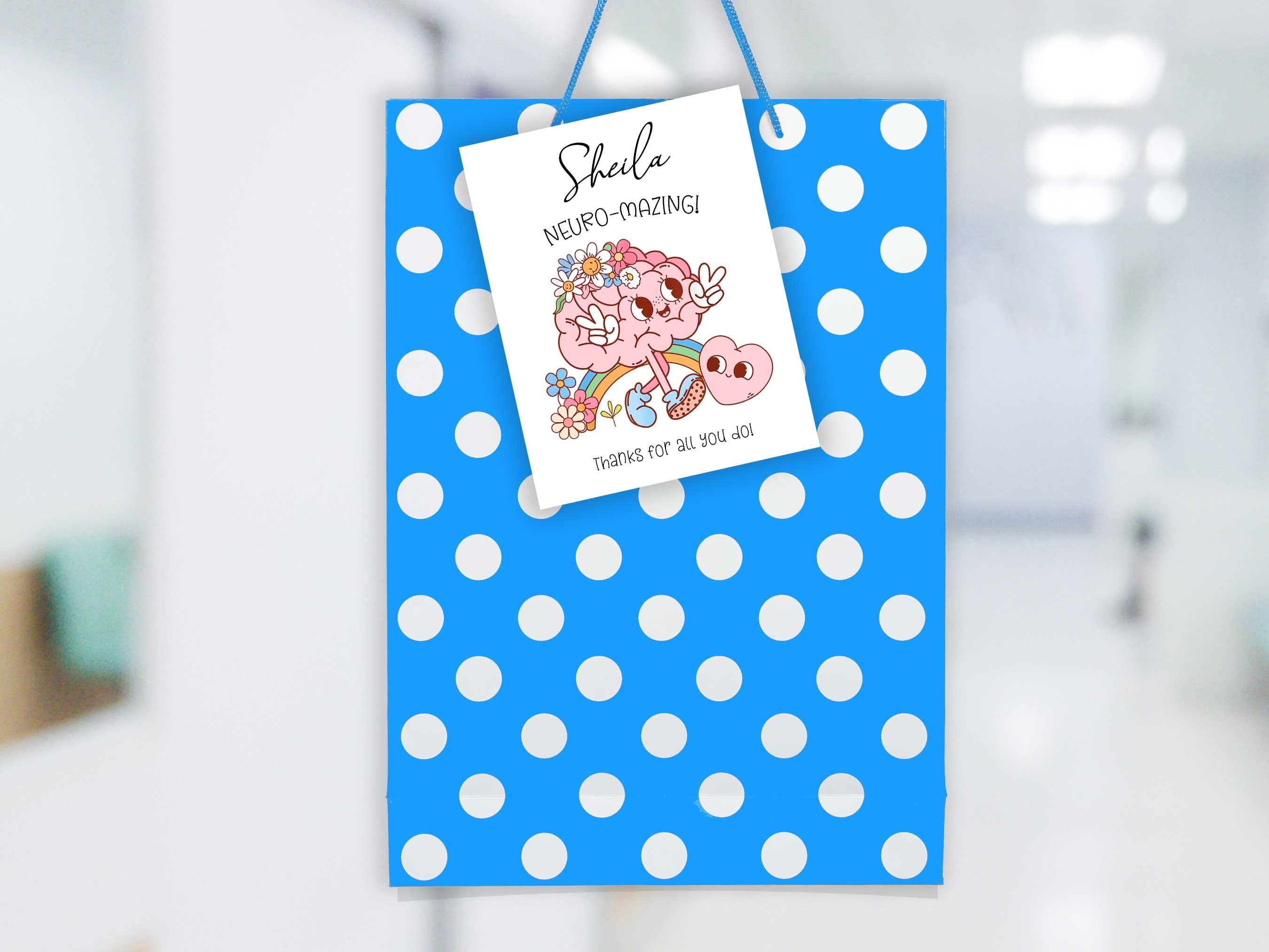 Neuro Nurse Card - Neurology Nurse Card - Neuro Thank You Card - Neuro ...