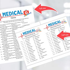 Medical Trivia Game | Nurse Trivia Game | Healthcare Game | Nurses Week ...