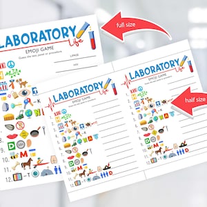 Lab Game Bundle | Lab Tests Emoji Game | Lab Game | Pathogens Emoji ...