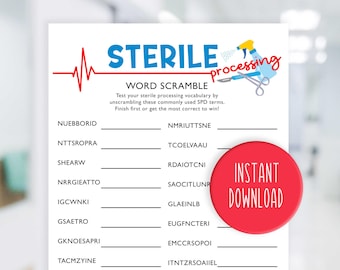 SPD Libs Game | Sterile Processor Game | Sterile Processing Game ...