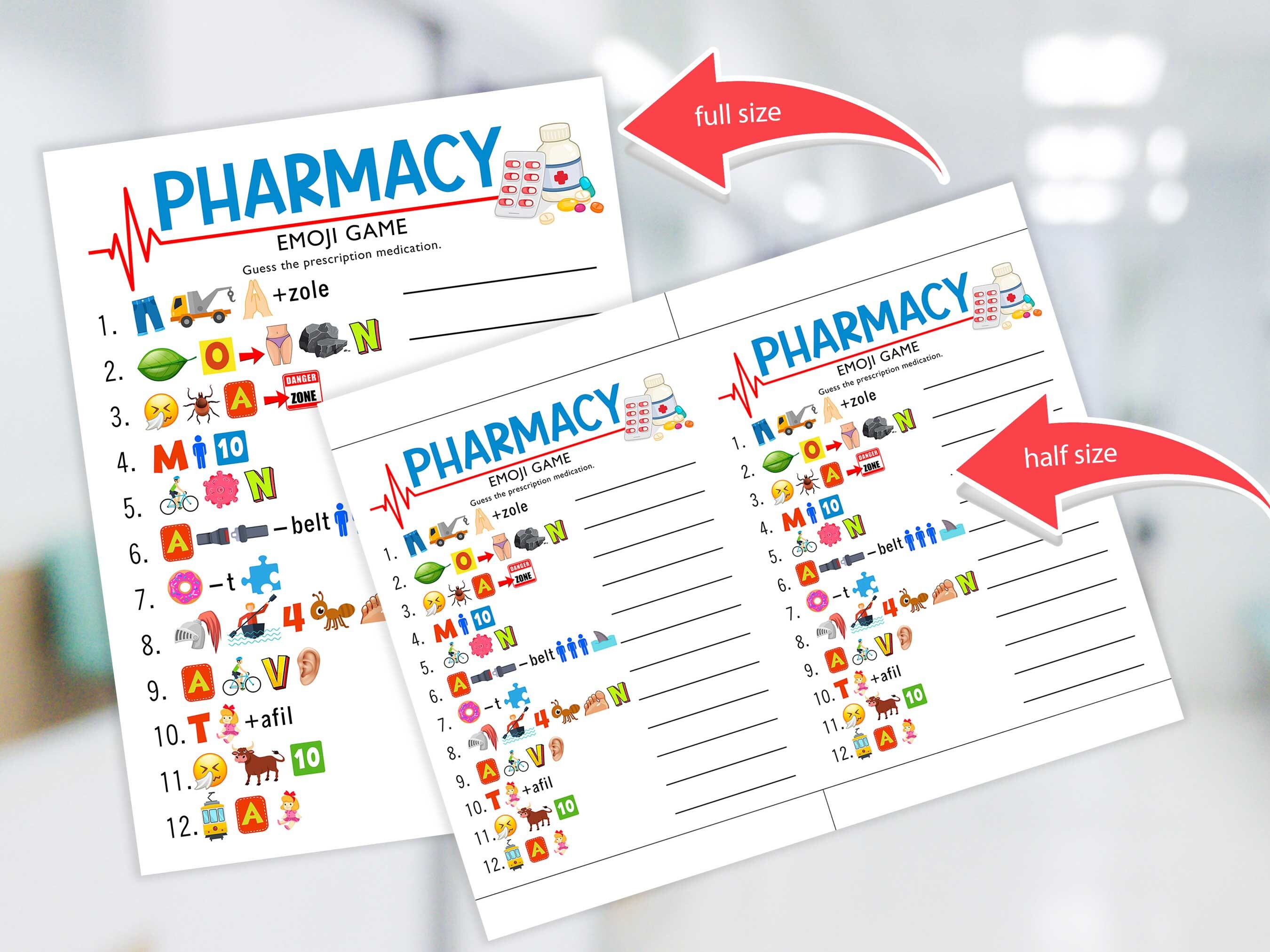 Medication Game - Pharmacy Game - Nurse Game - Medical Game - Pharmacy ...