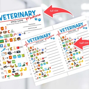 Veterinary Medication Game | Vet Tech Game | Vet Tech Icebreaker | Vet ...