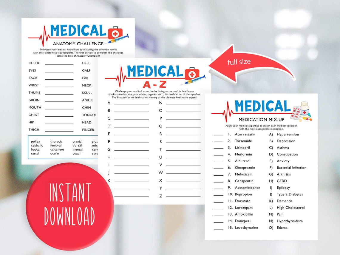 Nurse Game | Medical Game | Healthcare Game | Nurse Game Bundle ...