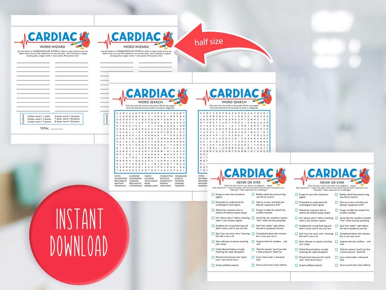 Cardiovascular Game Bundle | Cardiovascular Game | Cardiology Game ...