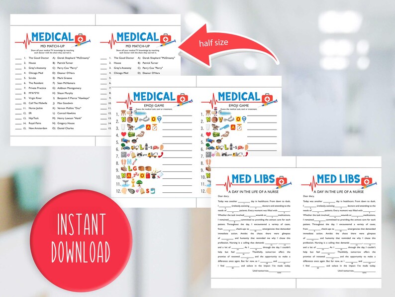 Nurse Game | Medical Game | Healthcare Game | Nurse Game Bundle ...