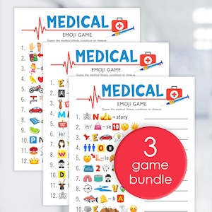 Medical Emoji Game - Disease Emoji Game - Healthcare Emoji Game ...