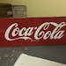 Coca-cola Vintage 2 Pc Clam Shell Pole Sign Rare With 1 Pc of the ...