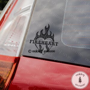 Throne of Glass Car Decal Licensed Sarah J. Maas Merch Fireheart ...