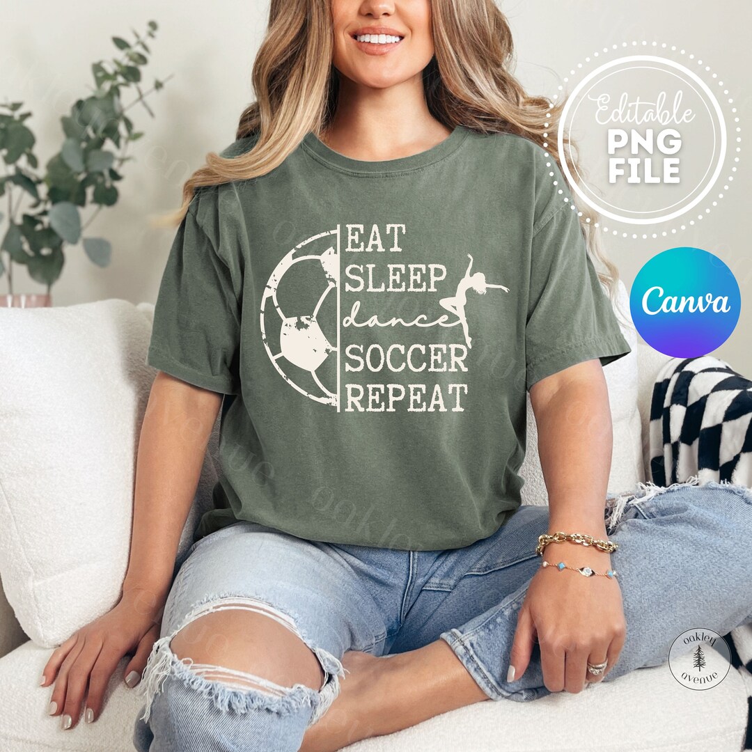 Editable Digital Download Dance Soccer Mom of Both, Sports, Soccer Mom ...