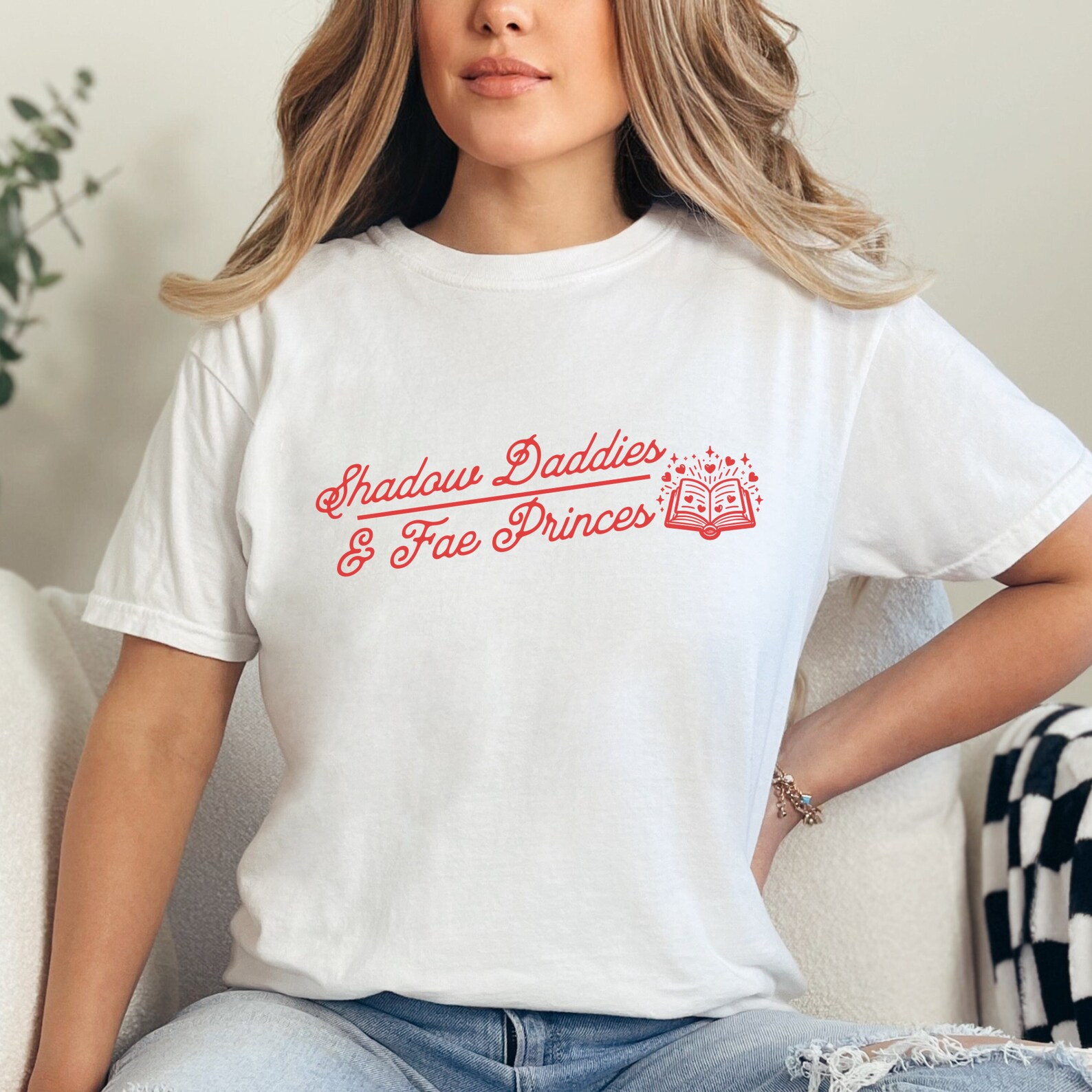 Shadow Daddies & Fae Princes Comfort Colors Tshirt Bookish Tee for ...