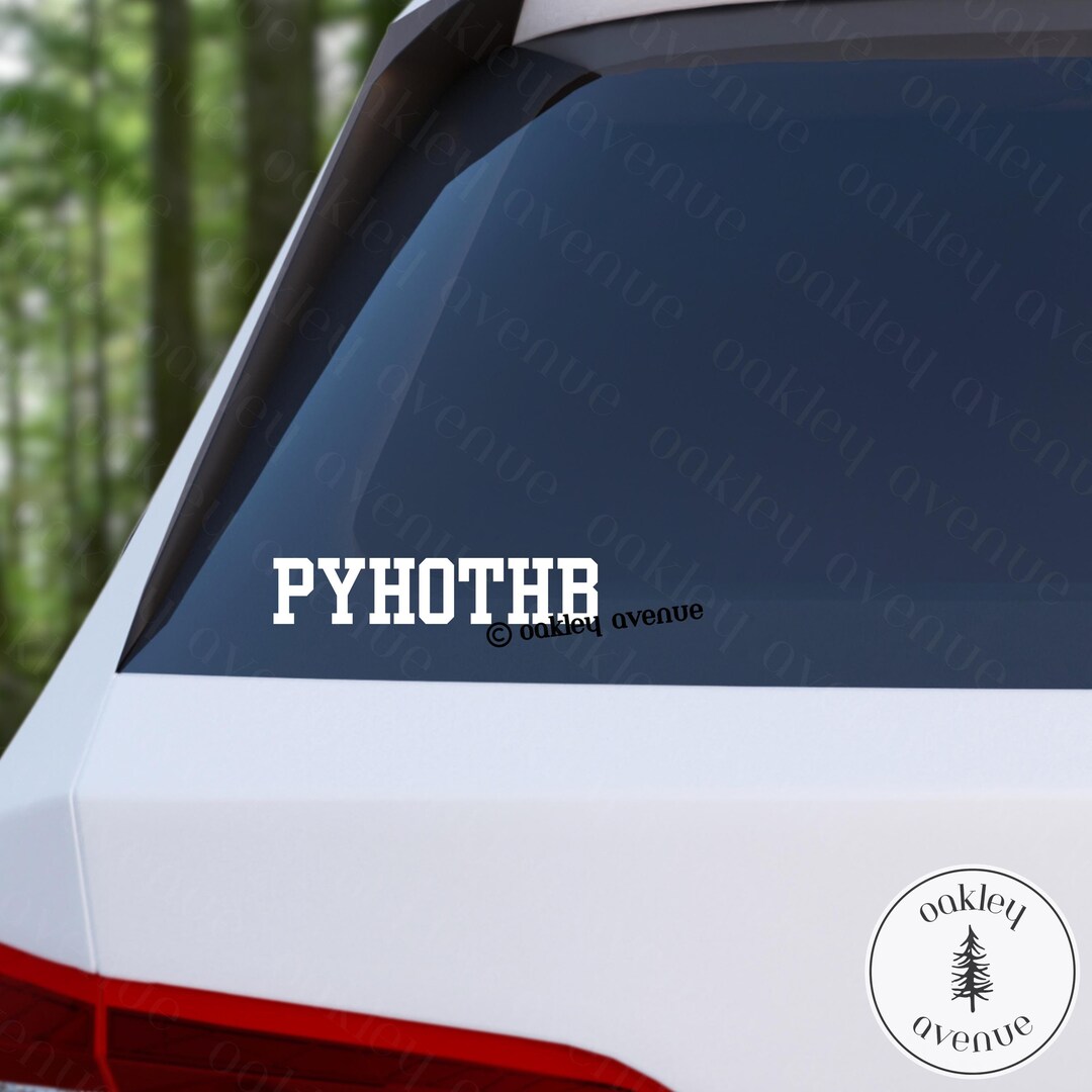 ACOTAR Throne of Glass Crescent City Acronym Car Decal Licensed Sarah J ...