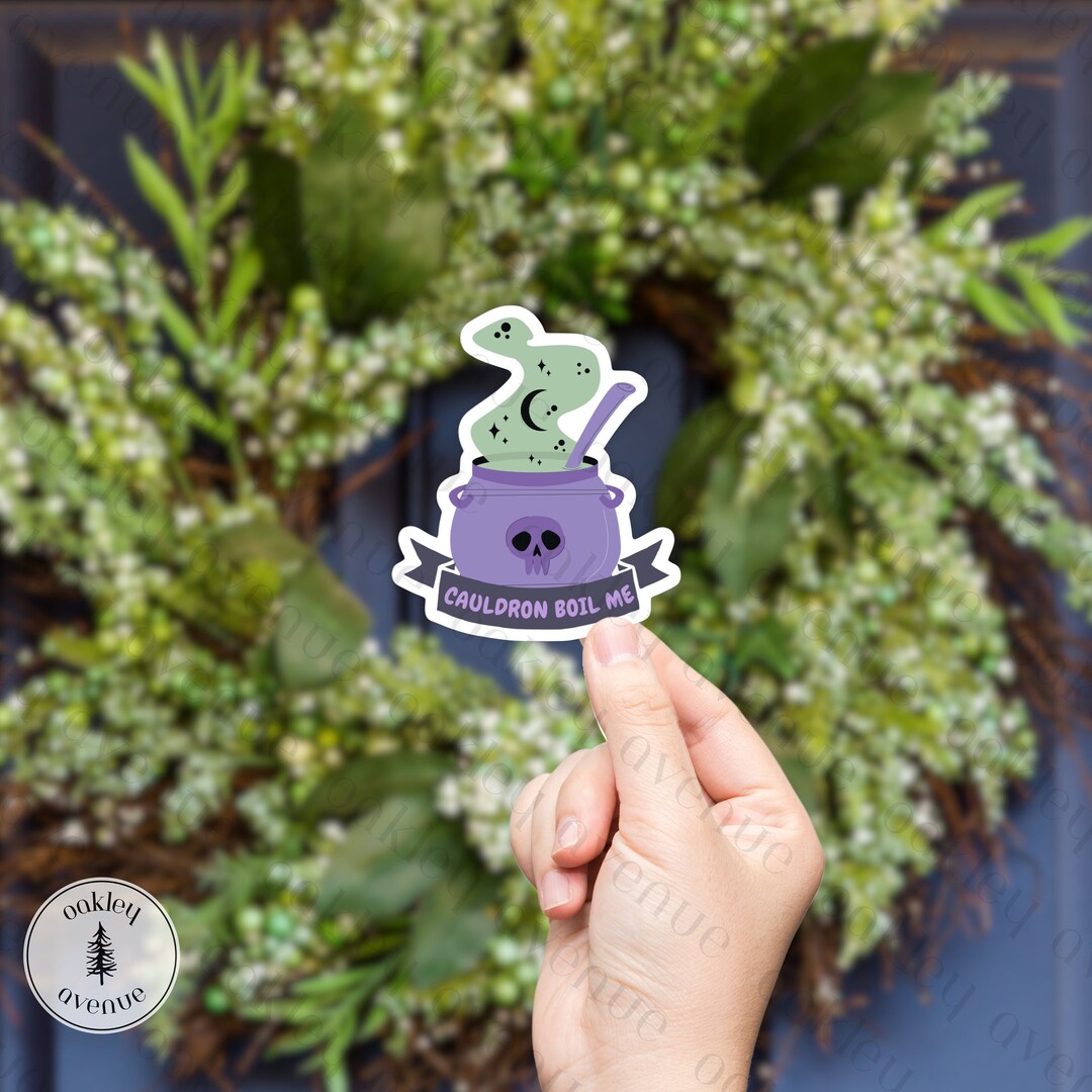 ACOTAR Sticker Licensed Sarah J. Maas Merch Cauldron Boil Me A Court of ...