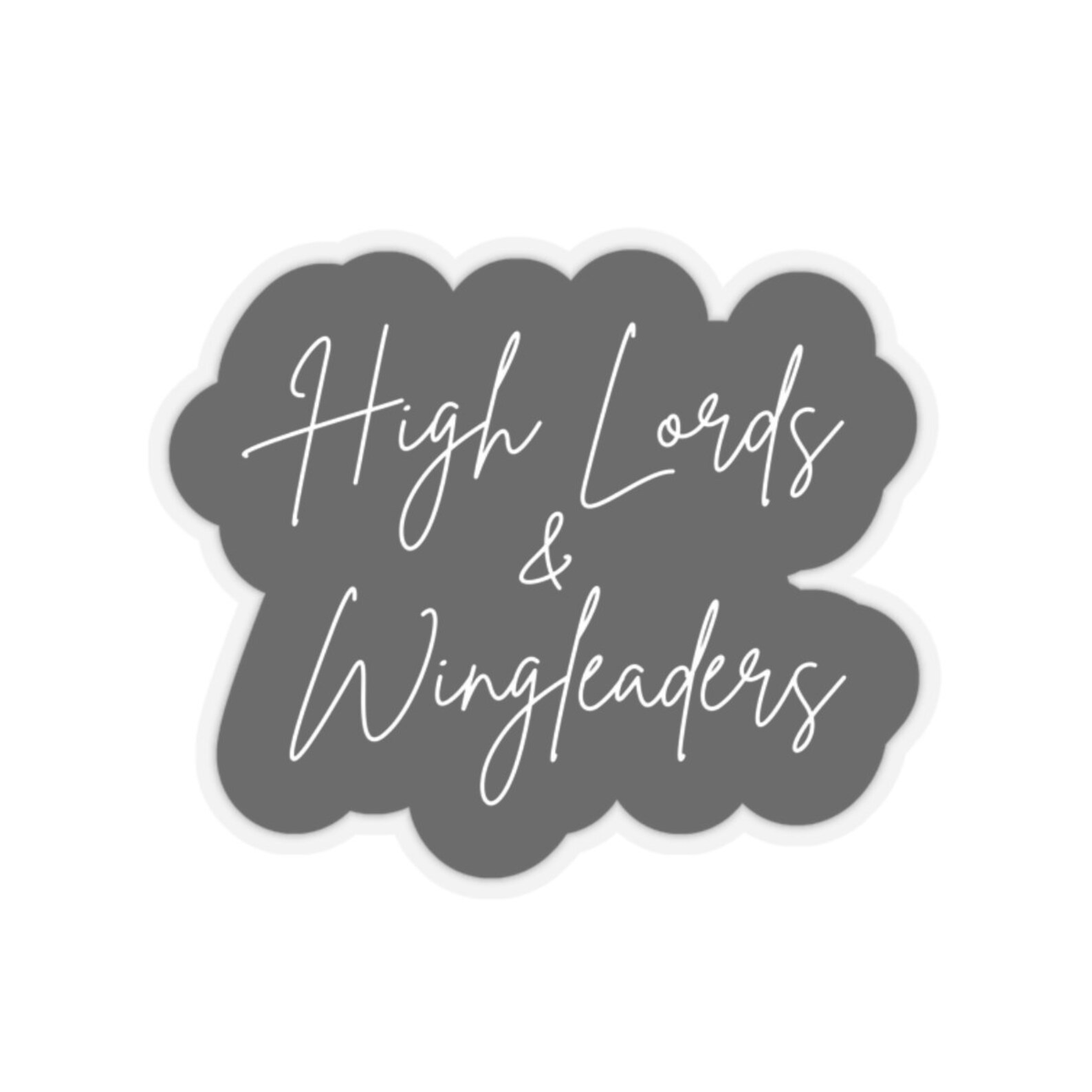 High Lords and Wingleaders Sticker ACOTAR Sticker Fourth - Etsy