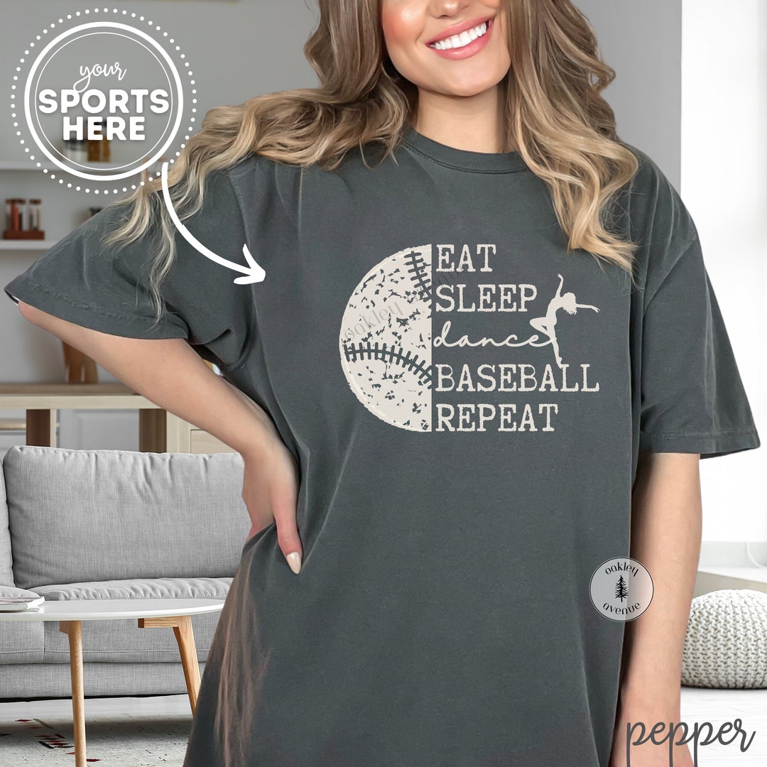 Dance Baseball Comfort Colors Tshirt Coaches Wife and Gift for Mom ...
