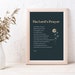 Lords Prayer Wall Art, Our Father Printable, Bible Verse Digital Print ...
