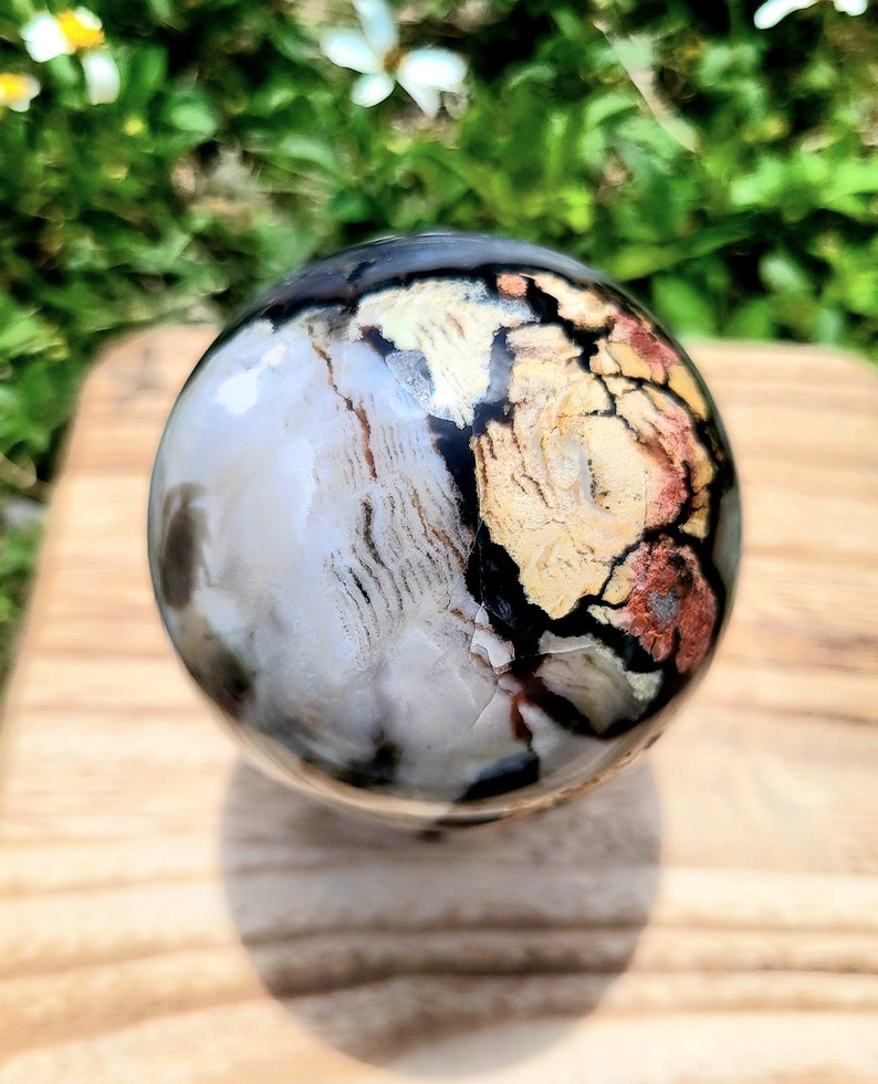 RARE VOLCANIC AGATE Crystal Spheres - Etsy