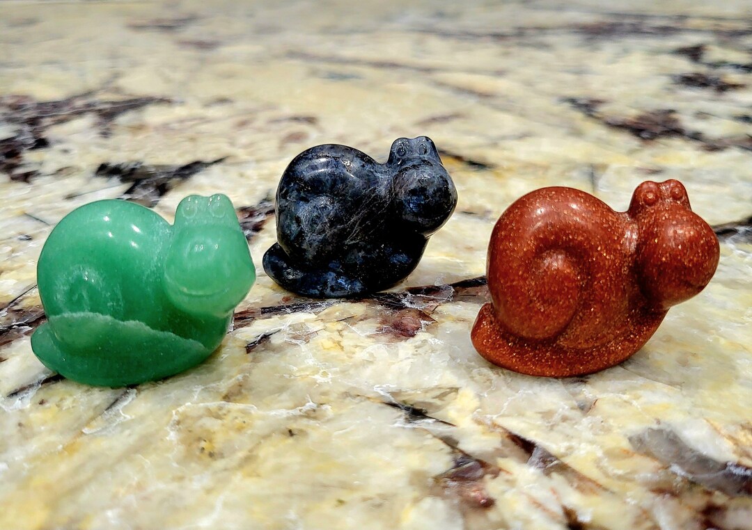 CUTE CRYSTAL SNAILS!! - Etsy