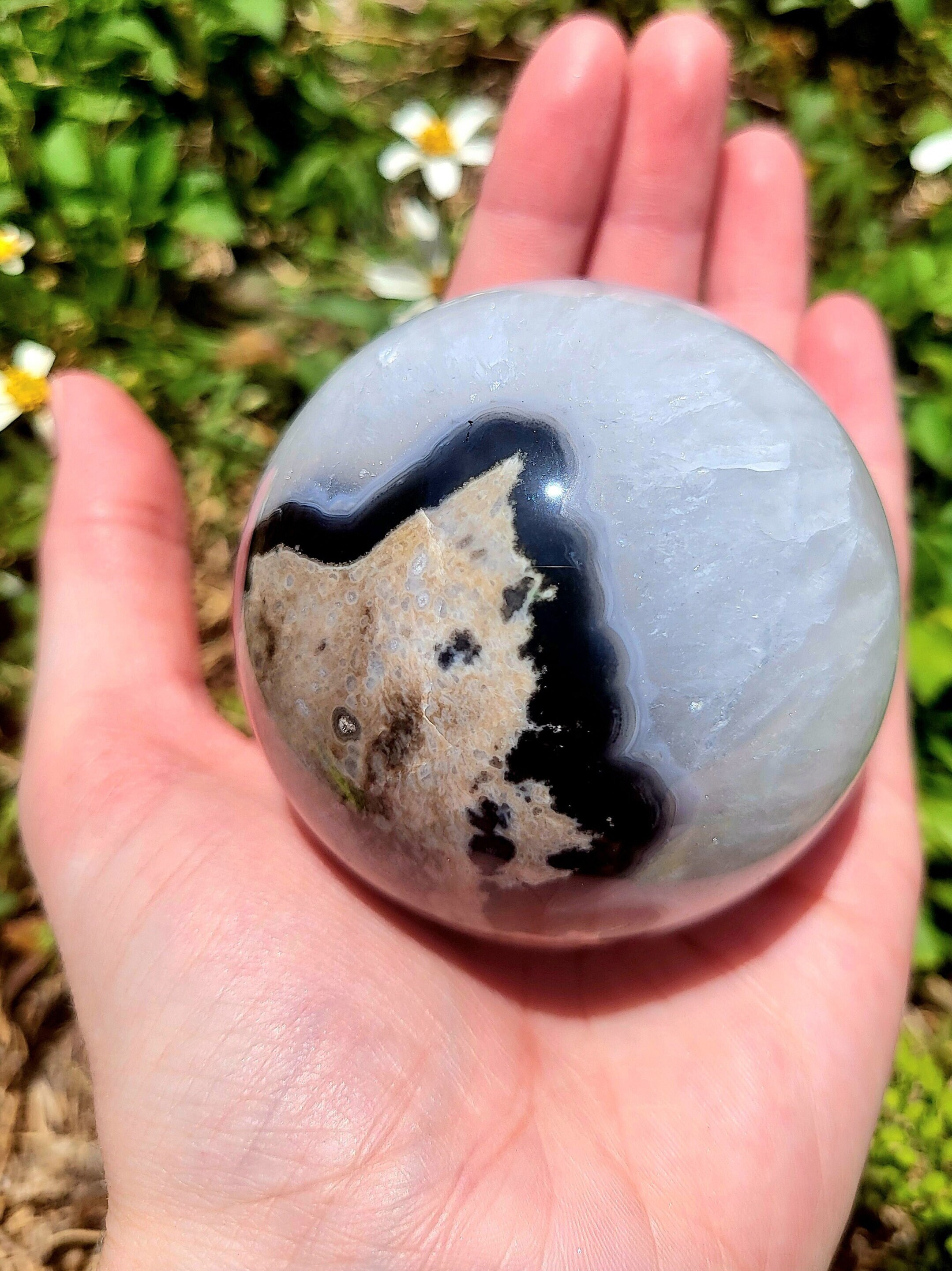RARE VOLCANIC AGATE Crystal Spheres - Etsy
