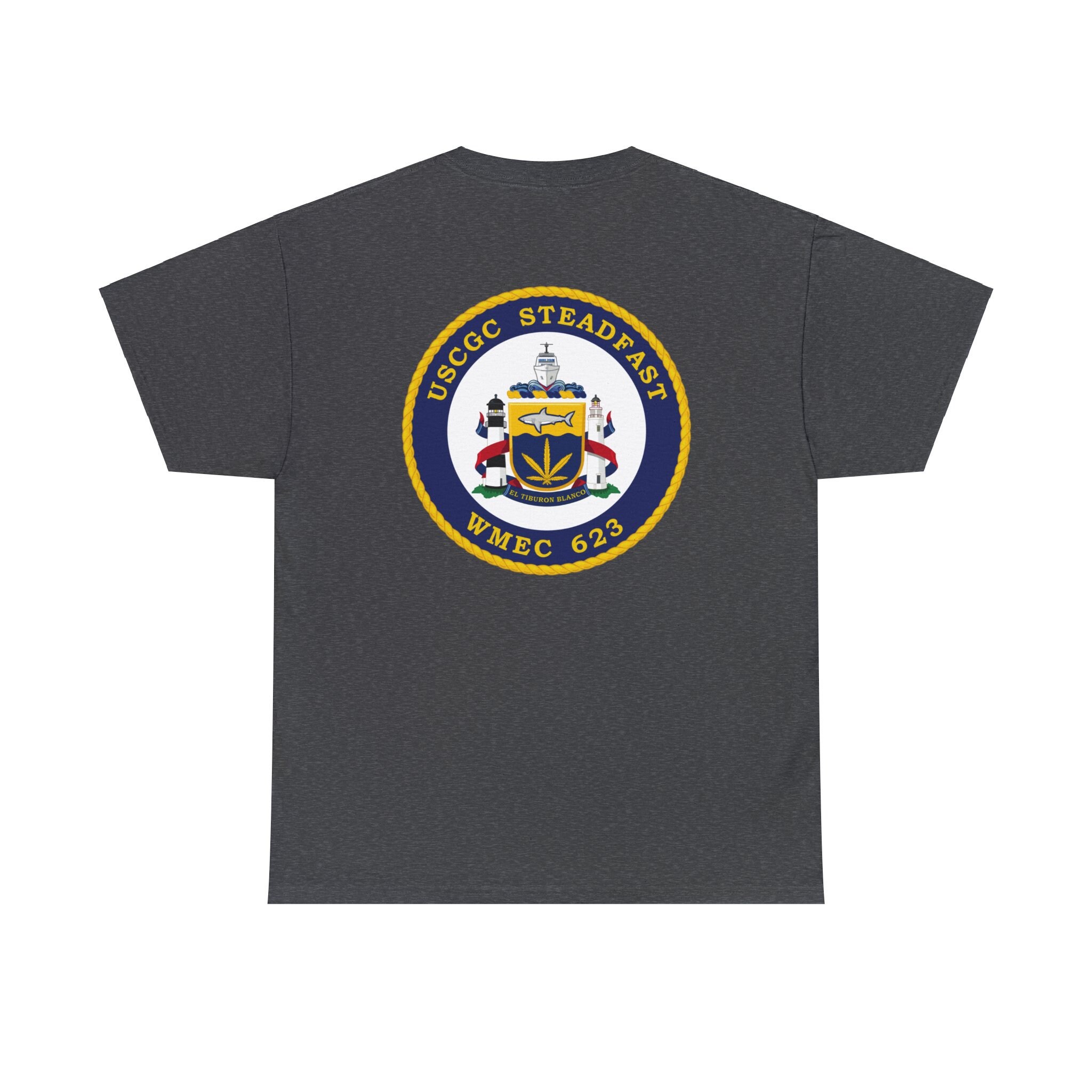 USCGC Steadfast - Custom Crest Design - Unisex Heavy Cotton Tee - Etsy