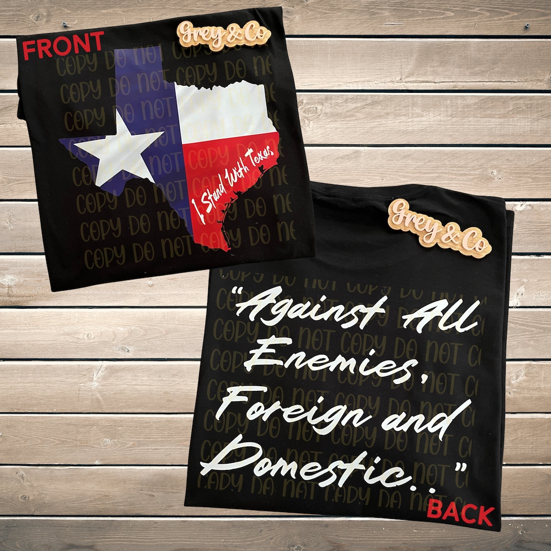 I Stand With Texas Tshirt, Political Shirt, texas Strong, Texas Wont ...