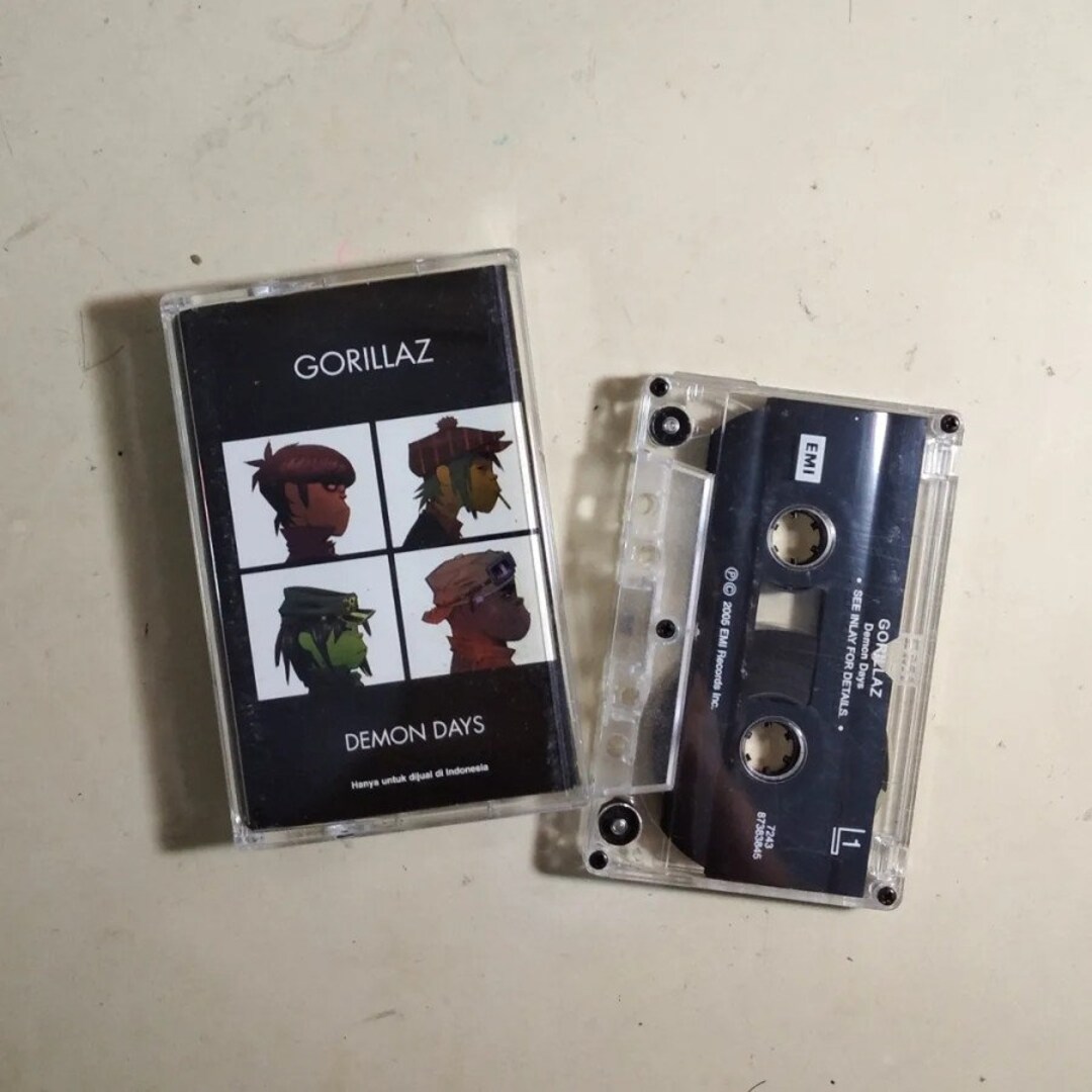 For Sale Gorillaz Demon Days Official Release Indonesia VGC - Etsy