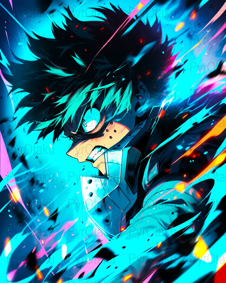 Deku Fan Art HD Digital Art by Pyrotaku - Etsy