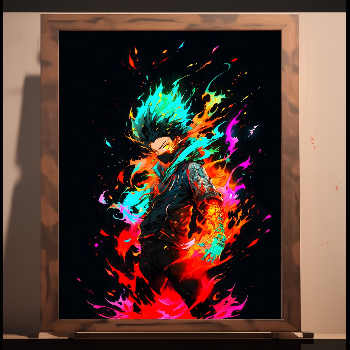 Deku Digital Art by Pyrotaku - Etsy