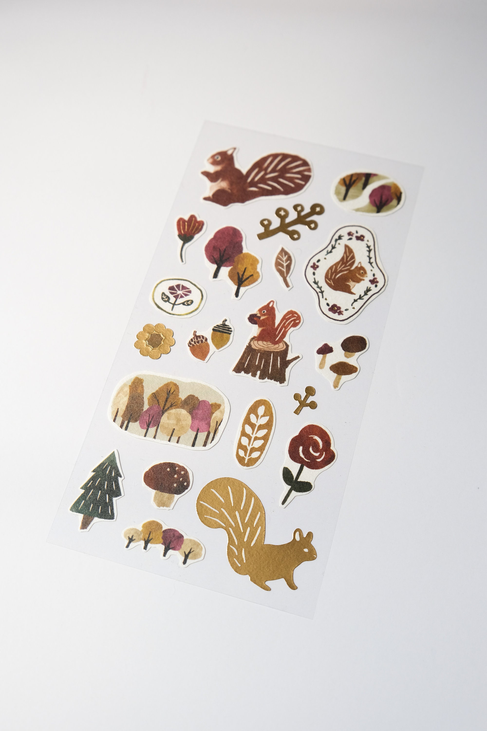 Metsä (forest) Stickers - Risu (squirrel) Design - Mind Wave - Etsy