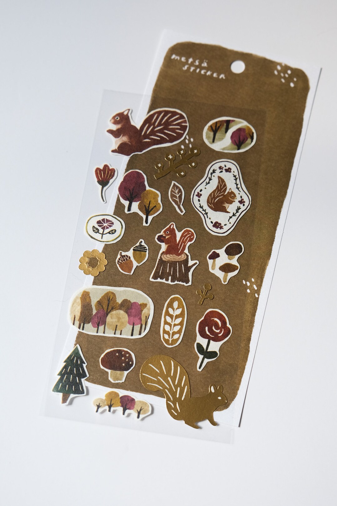 Metsä forest Stickers Risu squirrel Design Mind Wave - Etsy