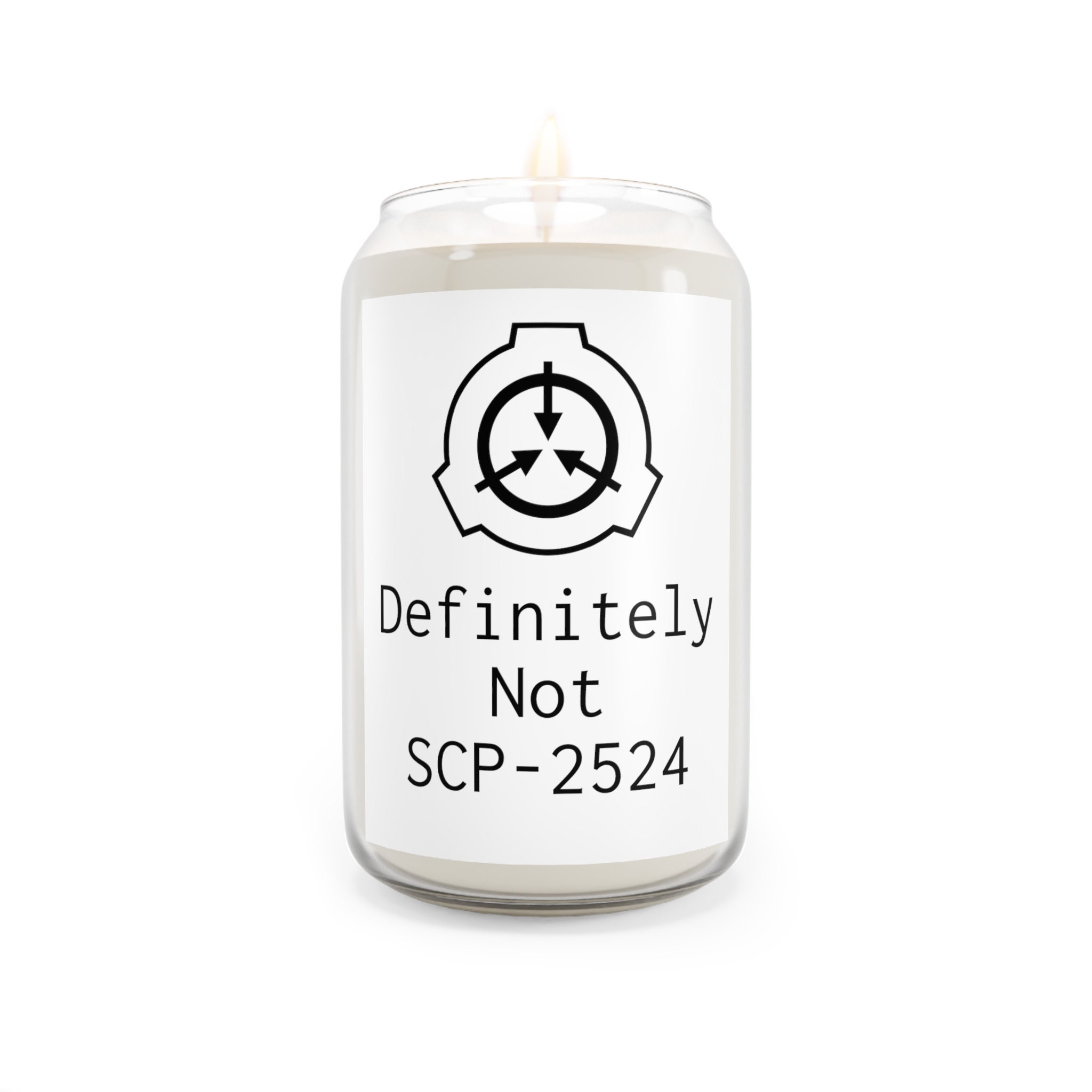 SCP-2524 Inspired Candle, Mystery and Intrigue, SCP Foundation Decor ...