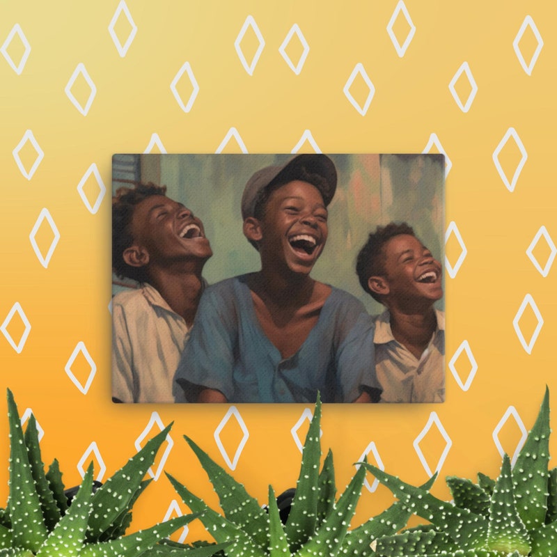 Black Boy Art Print - Etsy