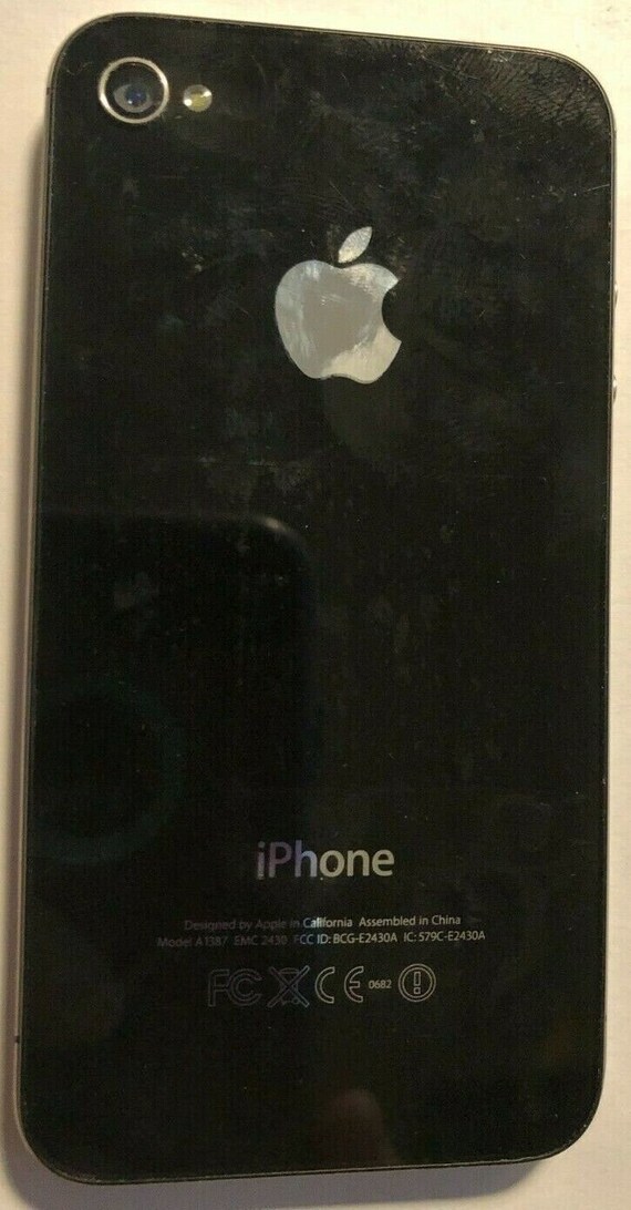 Iphone 4s Black Back