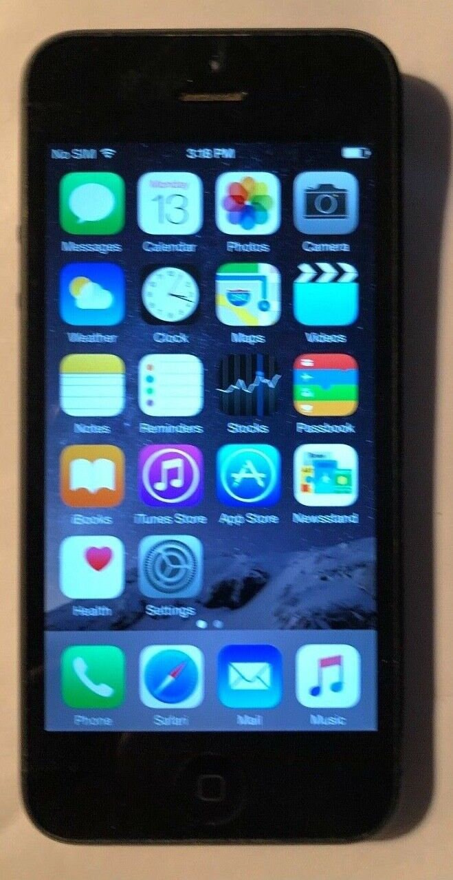 Iphone 5 Black Used