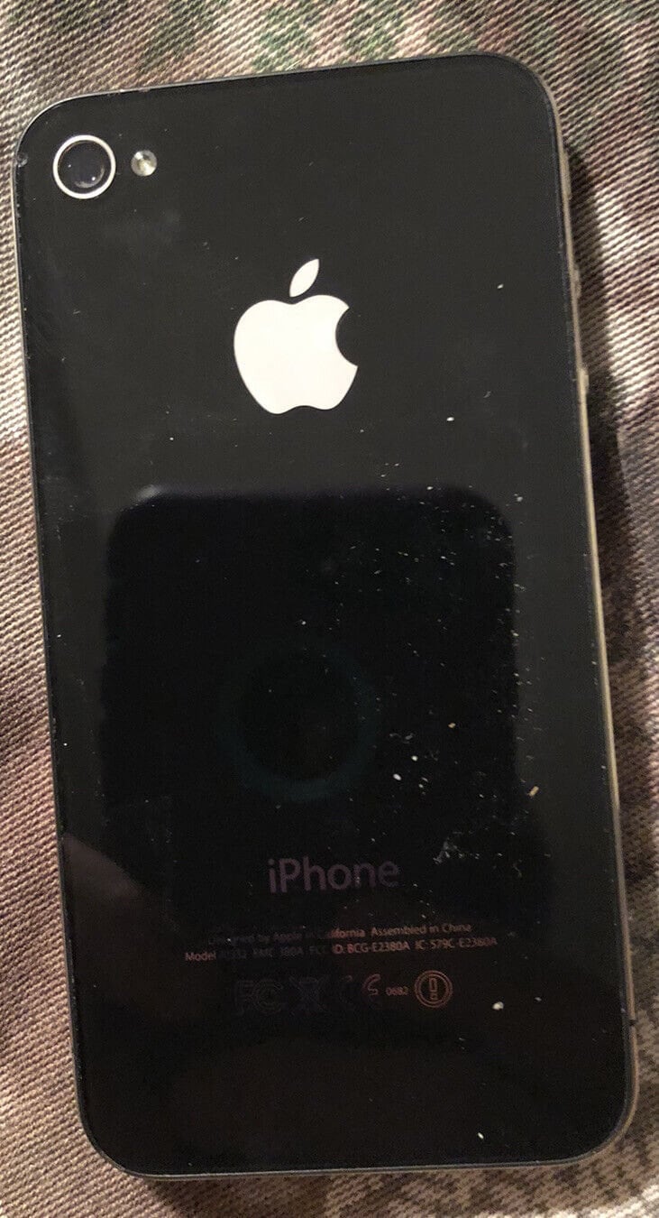 Iphone 4s Black Back