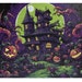 Haunted Moonlit Manor on a Creepy Full Moon Night Puzzle (110, 252, 500 ...