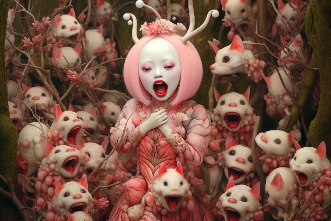 Fairy Queen of the Pink Rats Puzzle (110, 252, 500, 1014-piece), Fairy ...