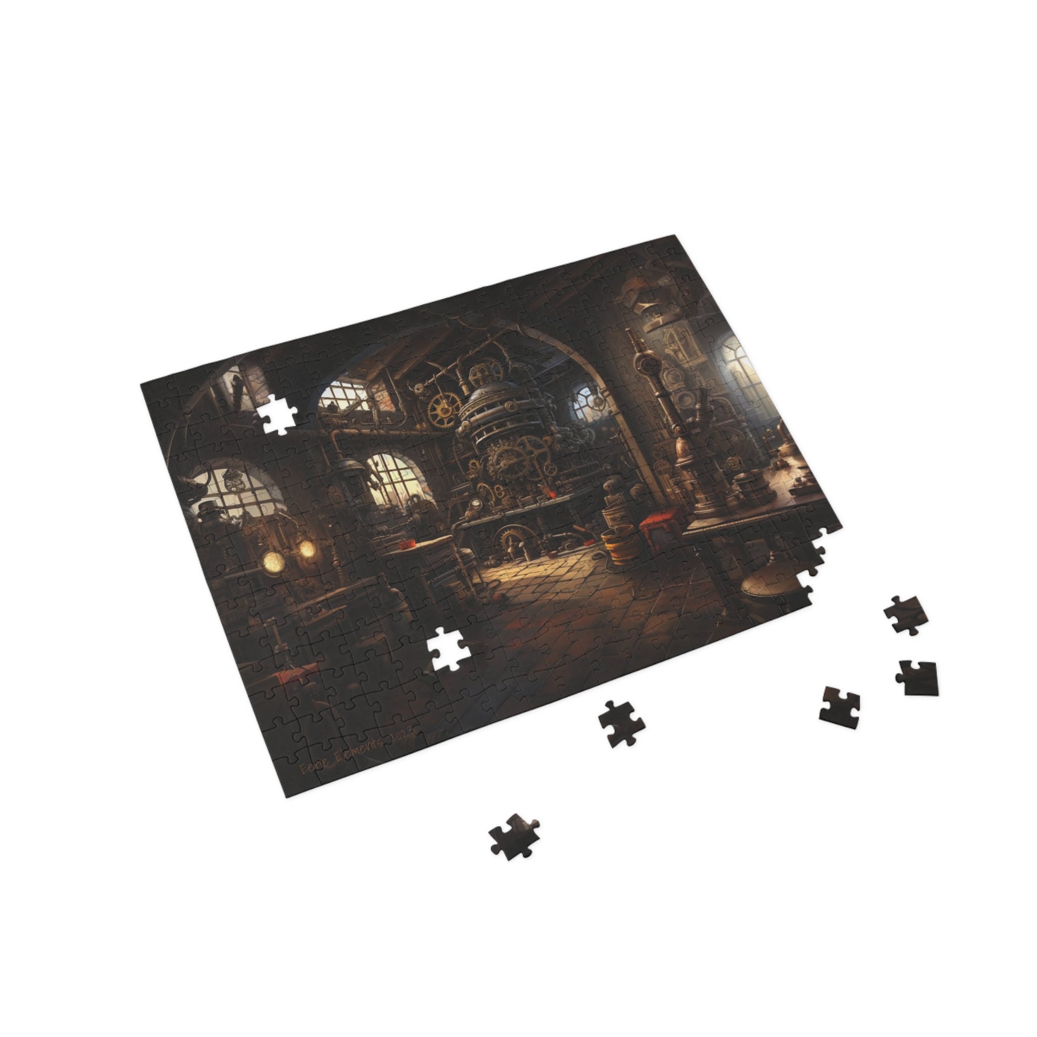 Steampunk Shop Puzzle (1000-piece), Challenging Puzzle for Adults ...