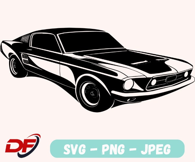 Sports Car Svg, Luxury Car Svg, Race Car Svg, Fast Car Svg, Muscle Car ...