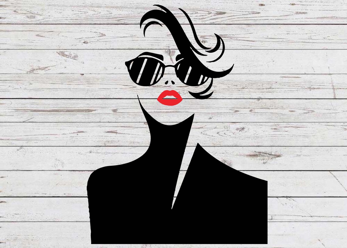 Beautiful Woman Svg, Pretty Woman Svg, Pretty Girl Svg, Hairstyle Svg ...
