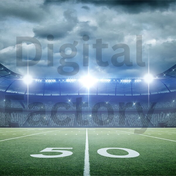 Football Field Art - Etsy
