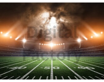 Football Senior Explosion Digital Background Digital - Etsy