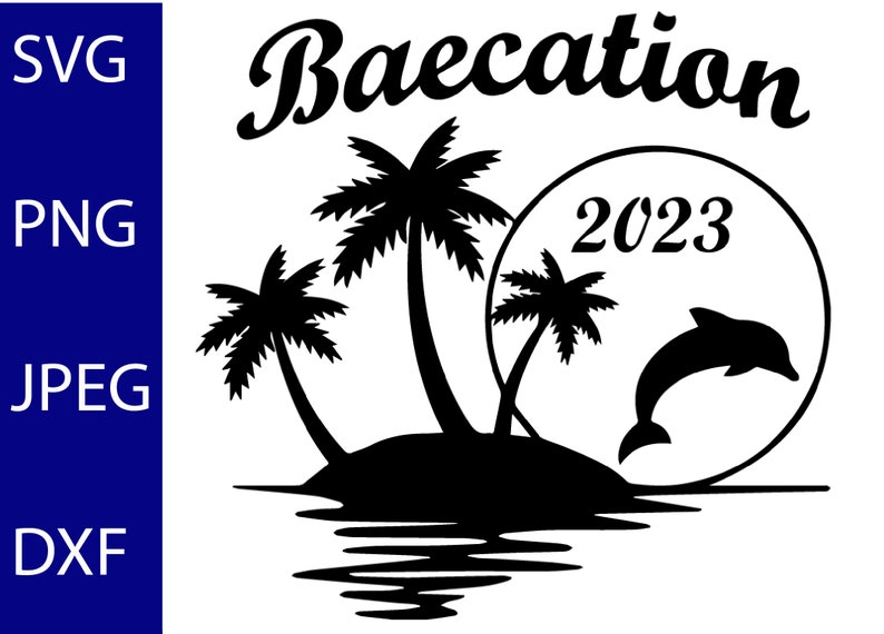 Baecation Couples Trip 2023 SVG T-shirt Design - Etsy