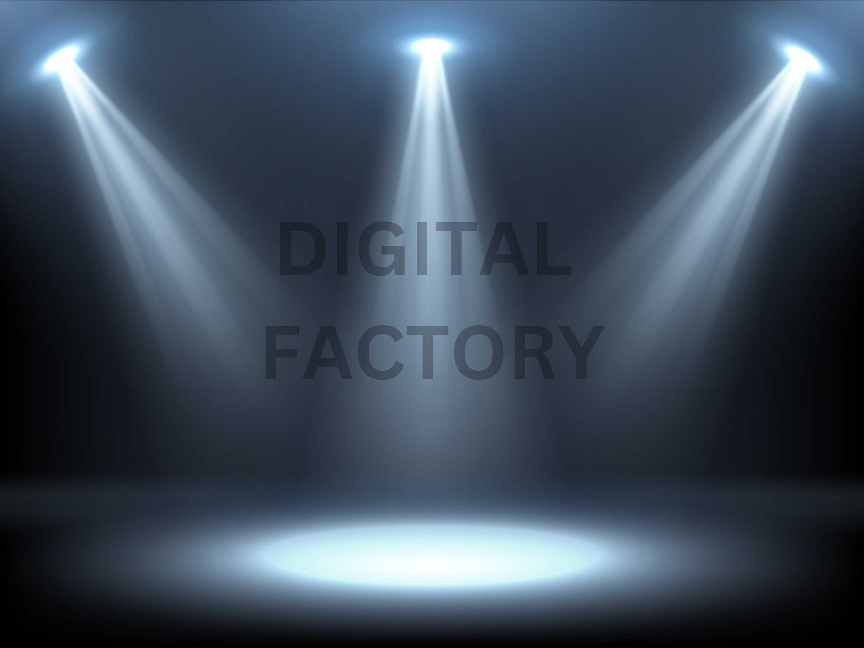 Hollywood Spotlights Background