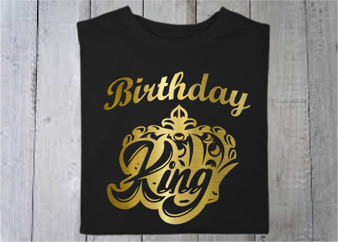 Cumpleaños Rey svg diseño para hombres Cumpleaños Escuadrón - Etsy México