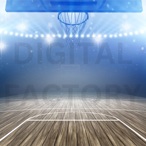 Basketball Backdrop - Etsy