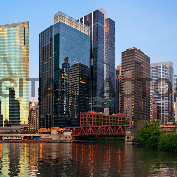 Skyline Backdrop - Etsy