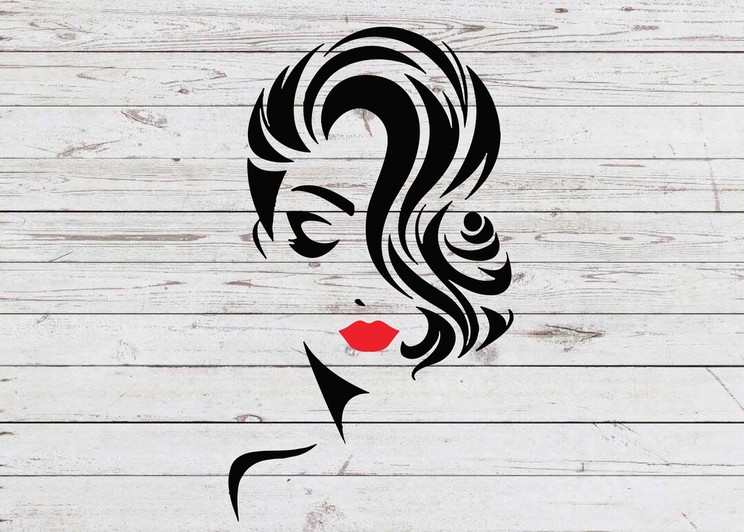 Beautiful Woman Svg Pretty Woman Svg Pretty Girl Svg - Etsy
